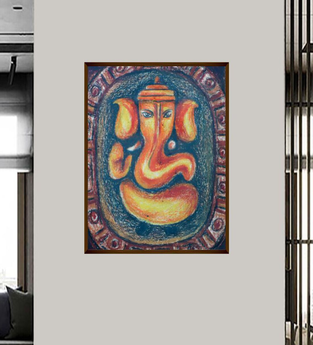 Buy 16X18 Inches Framed Canvas Painting By The Art House at 55% OFF by ...