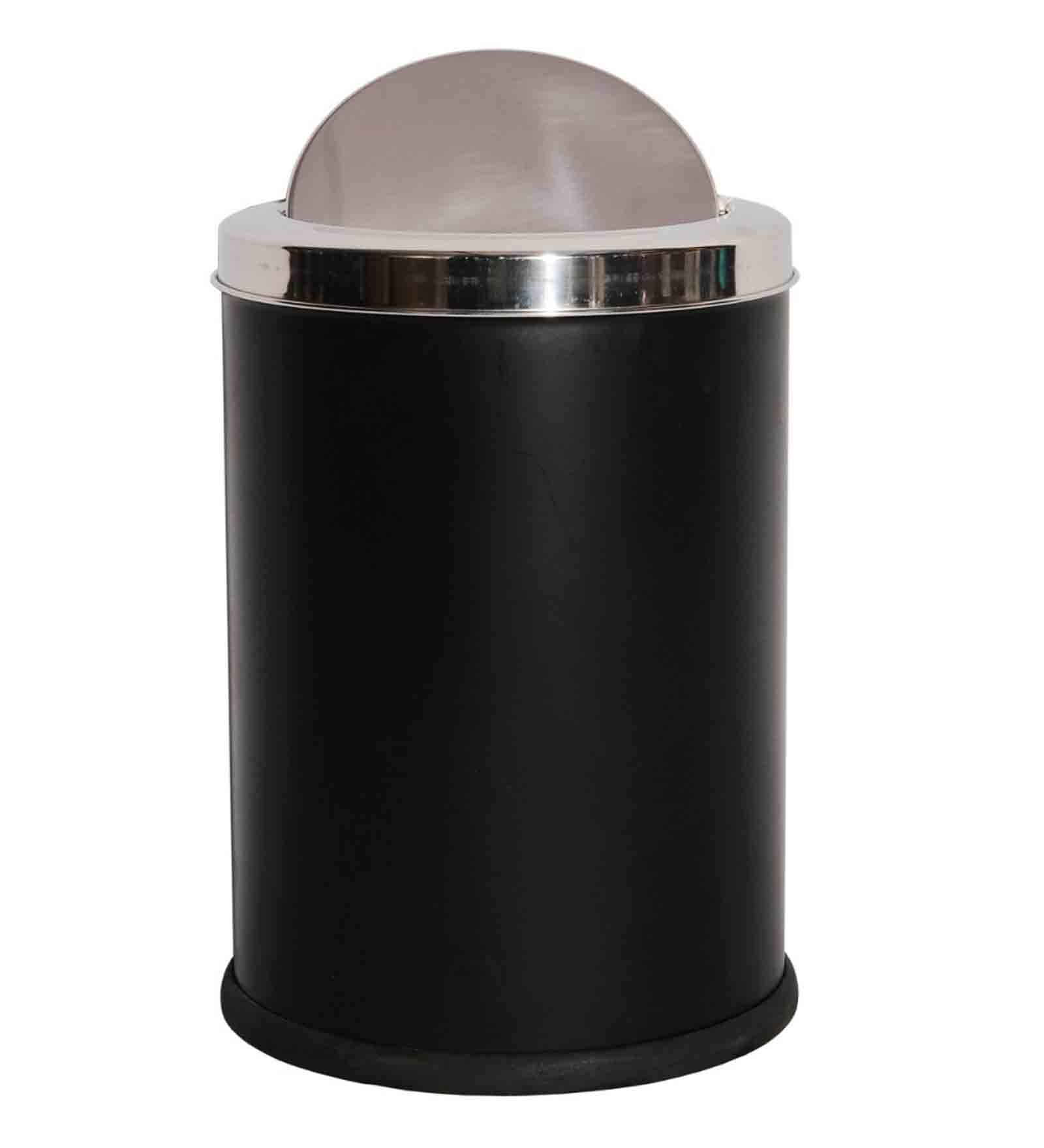 Buy 18 Ltr Silver Stainless Steel Open Top Dustbin at 52% OFF by Mofna ...