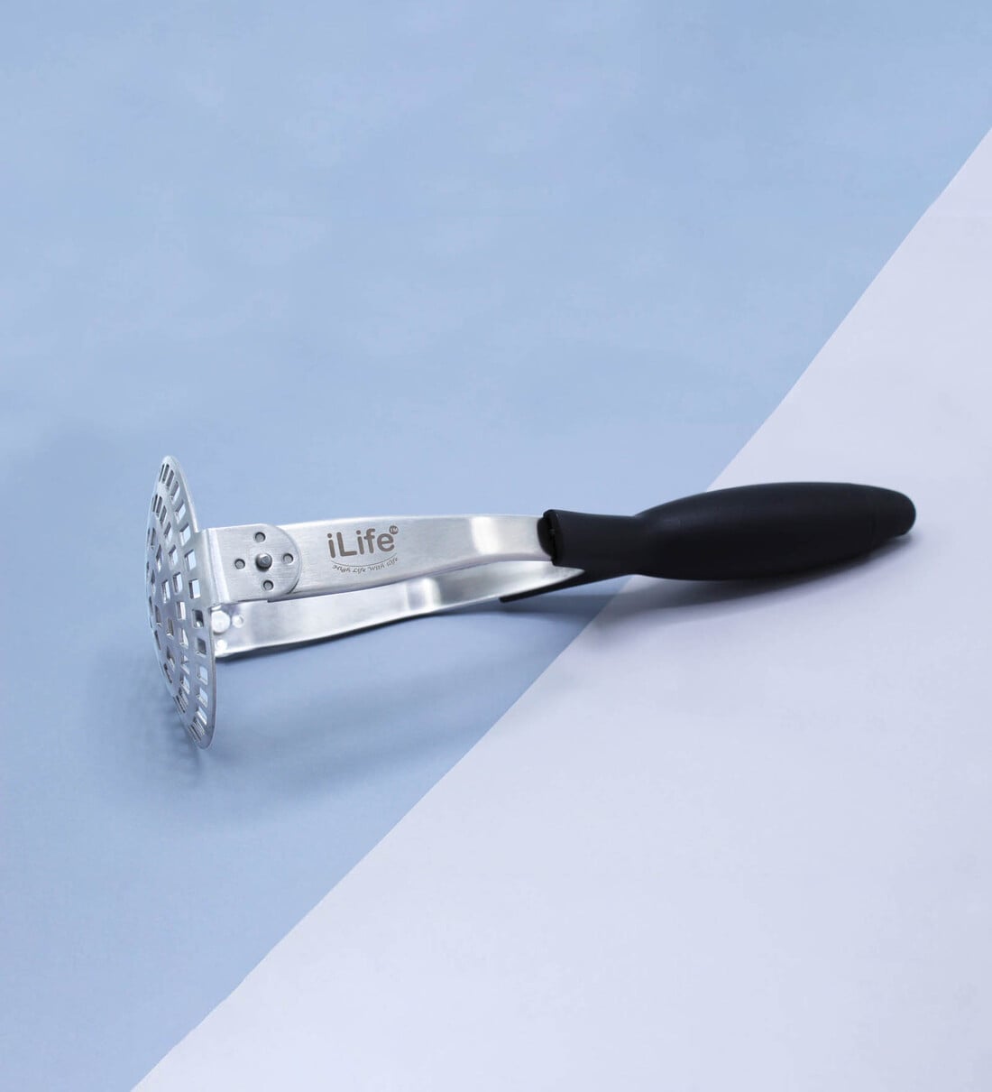 Buy 2 in 1 Black & Silver Stainless Steel Masher at 58% OFF by ILIFE ...
