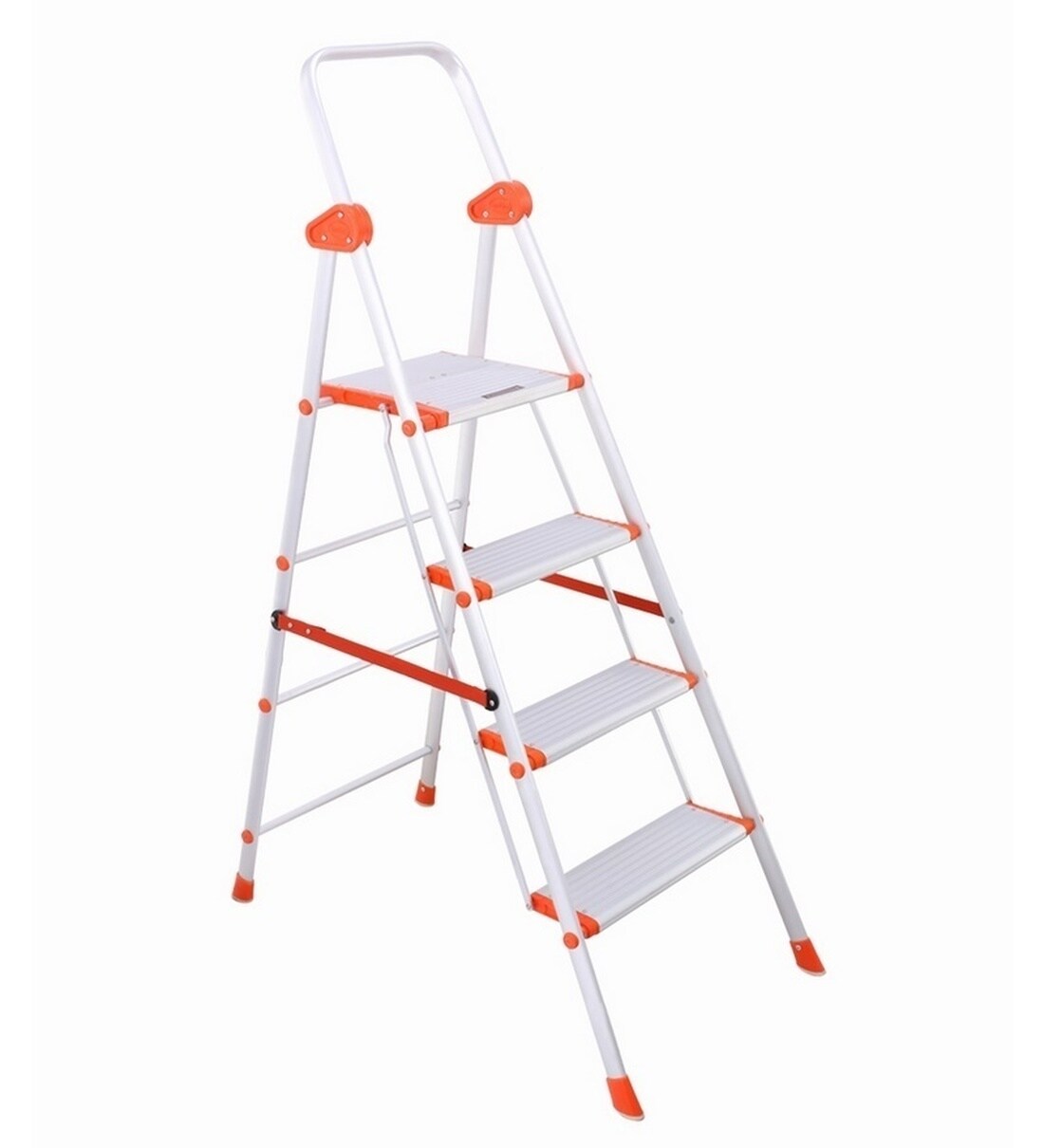 Buy 4 Steps 3.7 Ft Aluminium Step Ladder By Bathla Online - Step ...