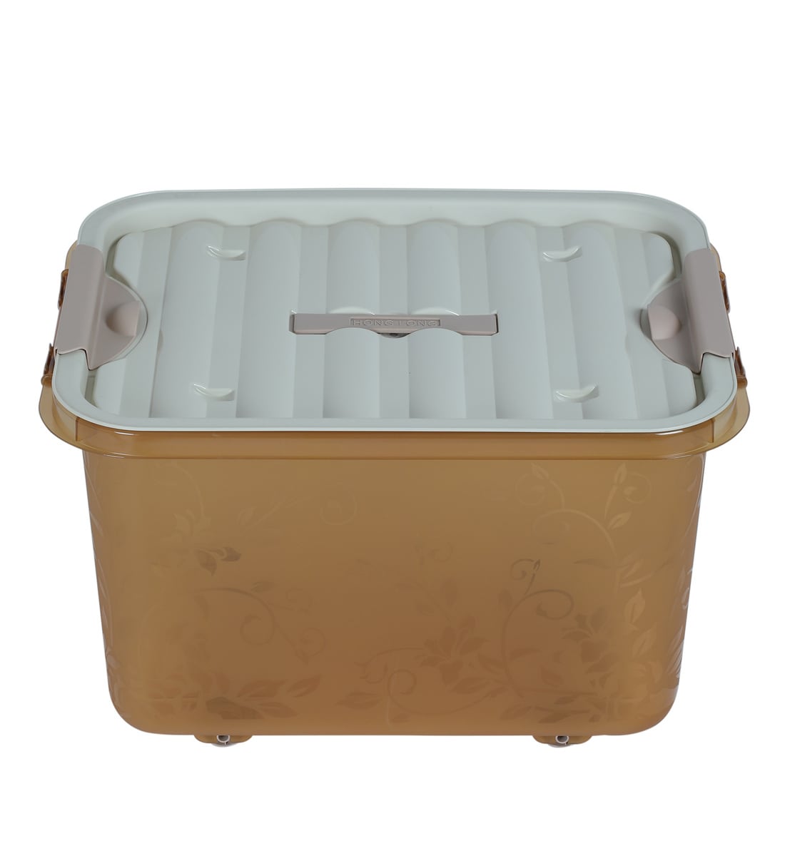 Buy 50 Ltr Plastic Storage Box By Brown By The Quirk Box Online ...