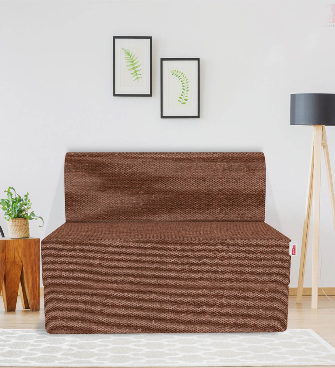 Buy Acum 8 Inch Foam (72x36) In Brown Colour Single Bed Foldable ...