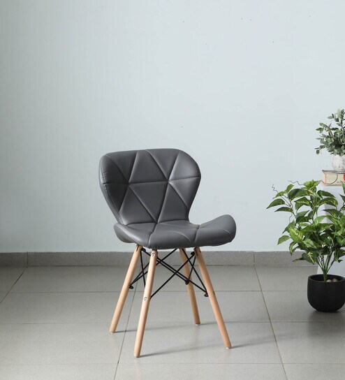 Buy Aesthetic Fabric Iconic Chair in Pink Colour Online - DSW Replica ...