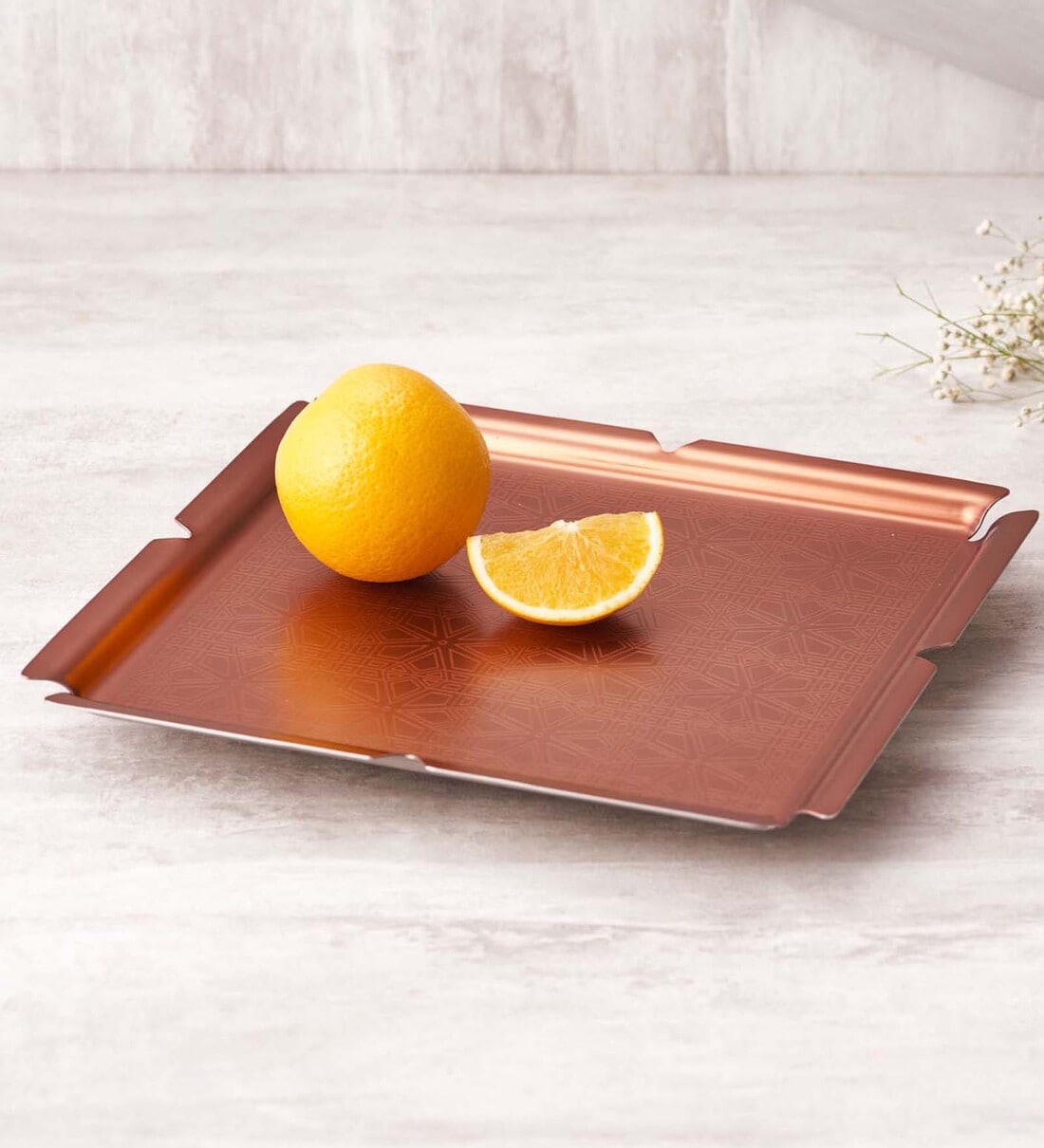 Buy Aladdin Stainless Steel Serving Tray by Arttd inox at 20% OFF by ...