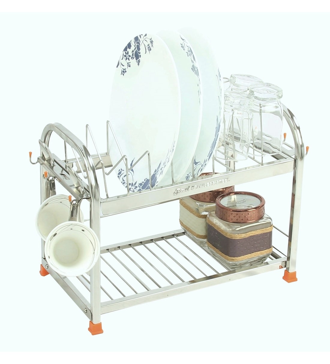 Buy Stainless Steel 15 x 9 Inches Kitchen Racks By Amol at 66% OFF by ...