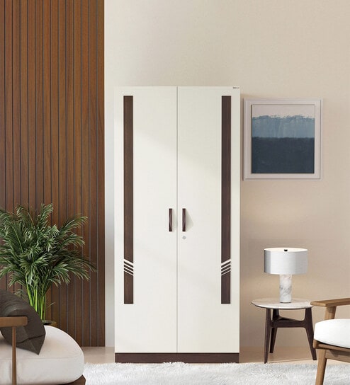 Buy Andrie 2 Door Wardrobe in Wenge & White Finish at 34% OFF by ...
