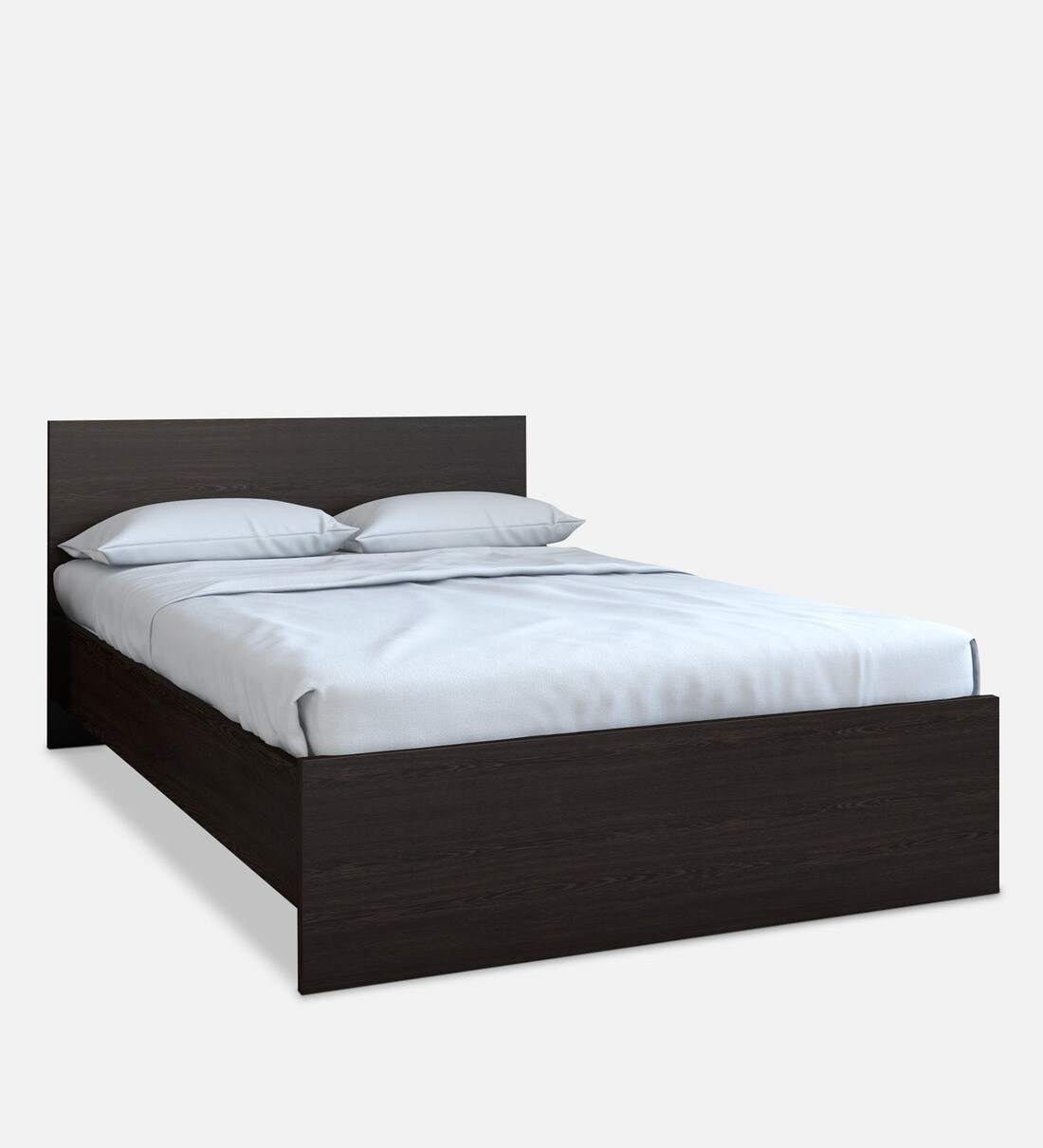 Buy Arthur Double Size Bed in Wenge Finish Online - Modern Single Beds ...