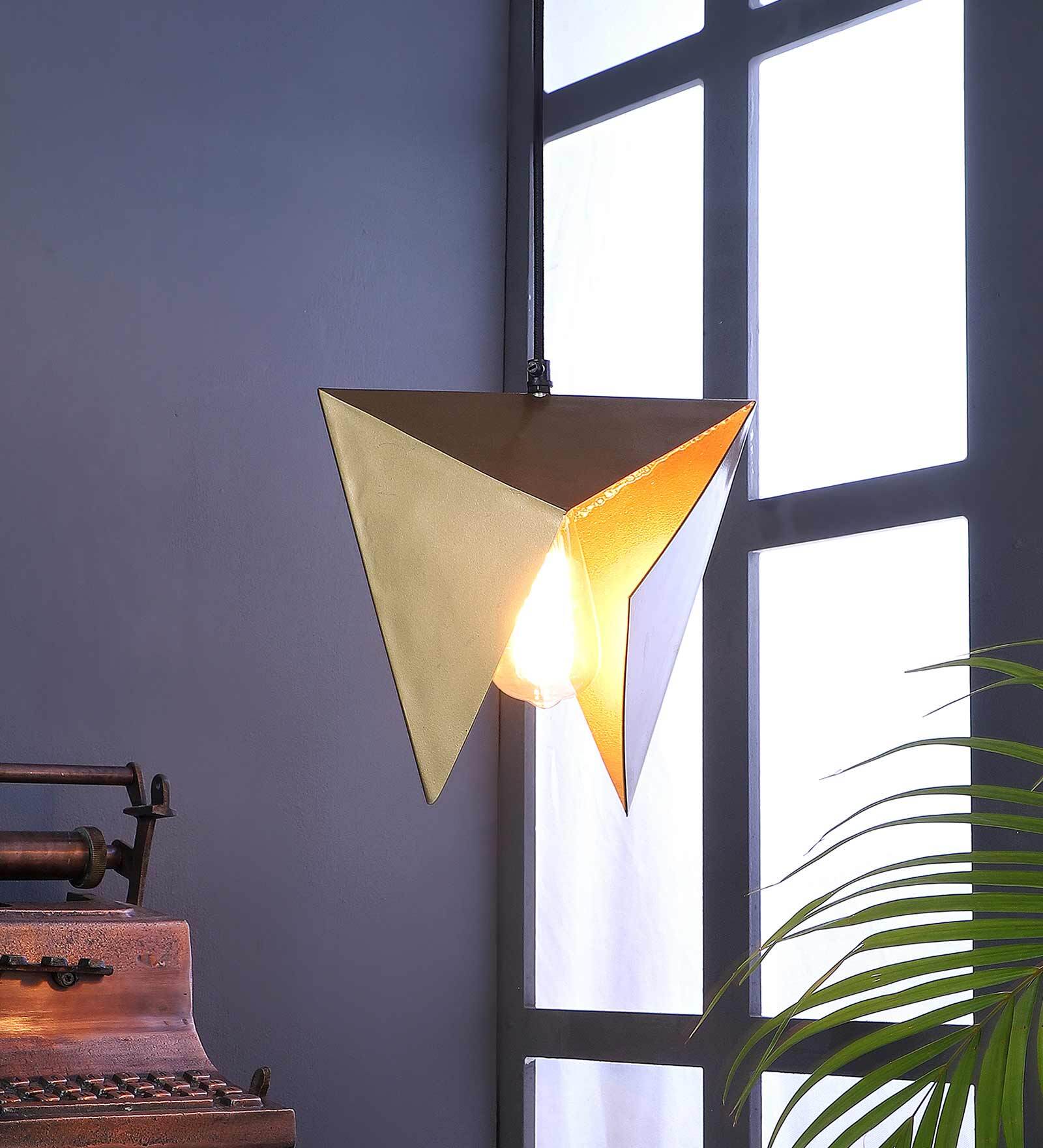 Buy Noaki Atupa Gold Metal Hanging Light at 41% OFF by Shoppeefry ...