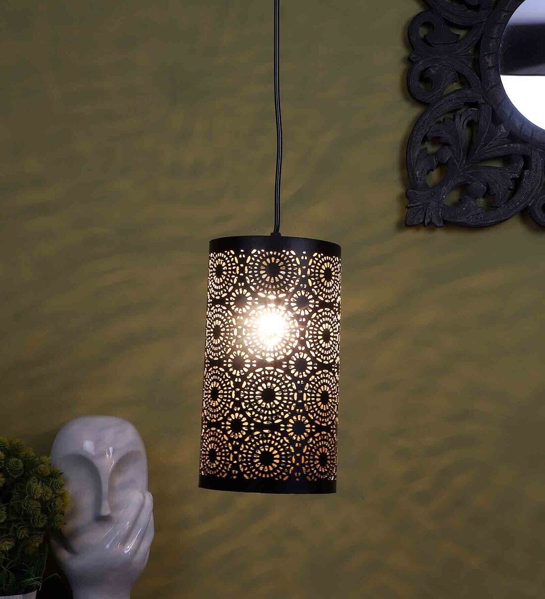 Buy Balter Black Iron Hanging Light at 42% OFF by Eliante by Jainsons ...