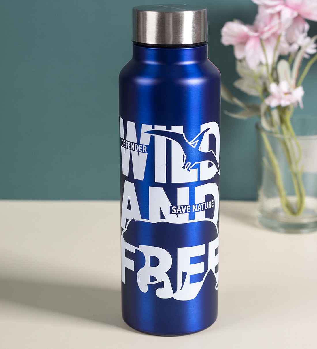 Buy Save Nature- Wild & Free 750ml Blue Bottle at 60% OFF by Market 99 | Pepperfry