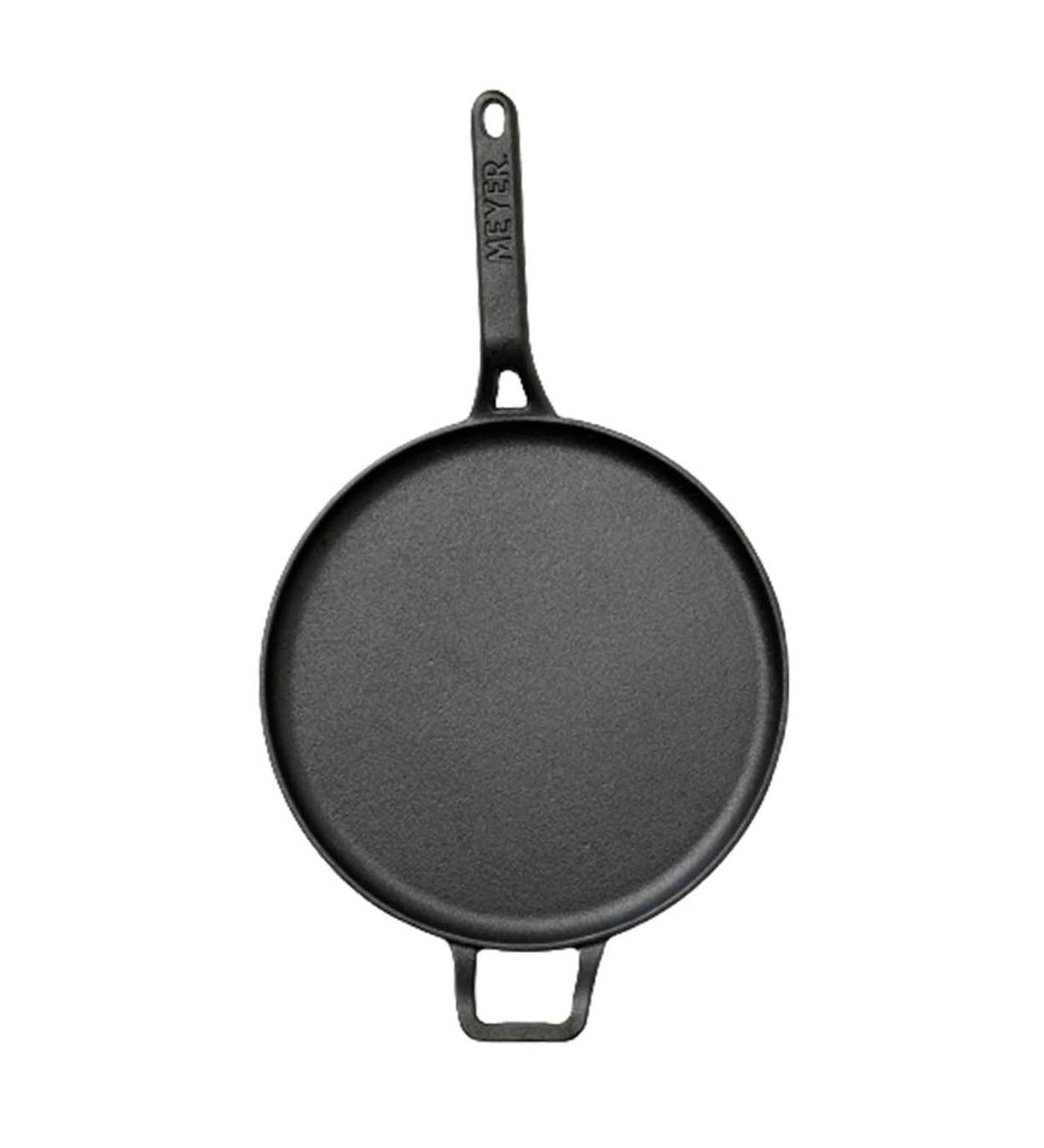 Buy Pre Seasoned 11 Inch Black Cast Iron Dosa Tawa at 19% OFF by Meyer ...