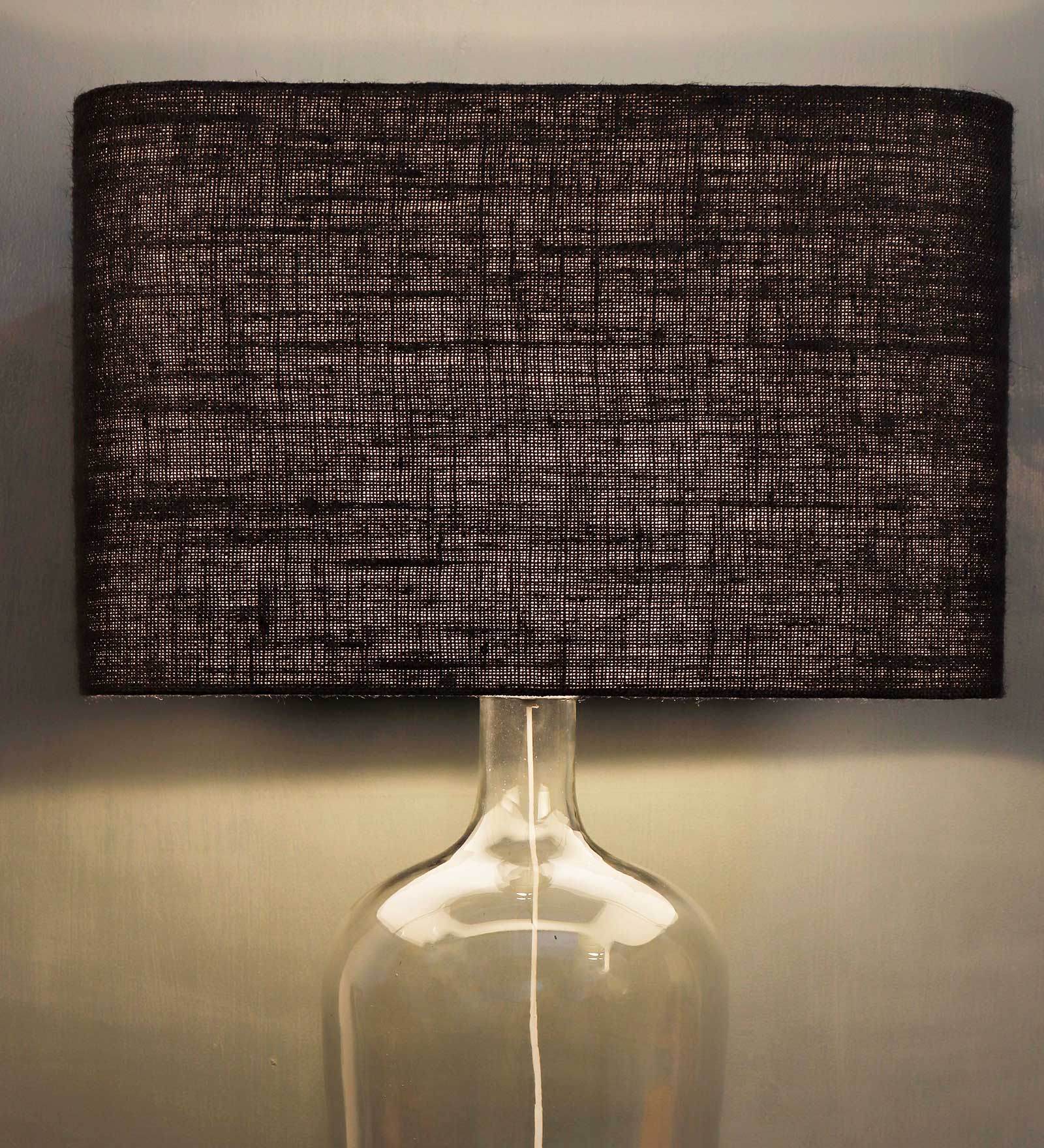 Buy Emilia Black Fabric Solid Lampshade By Grated Ginger Online - Solid ...