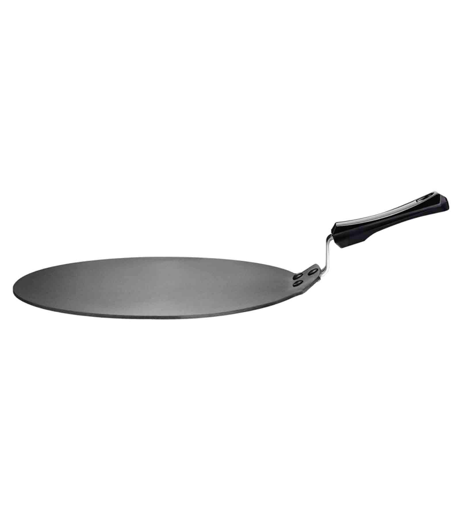 Buy Zircon 18 Inch Black Cast Iron Flat Tawa Online - Tawas - Cookware ...