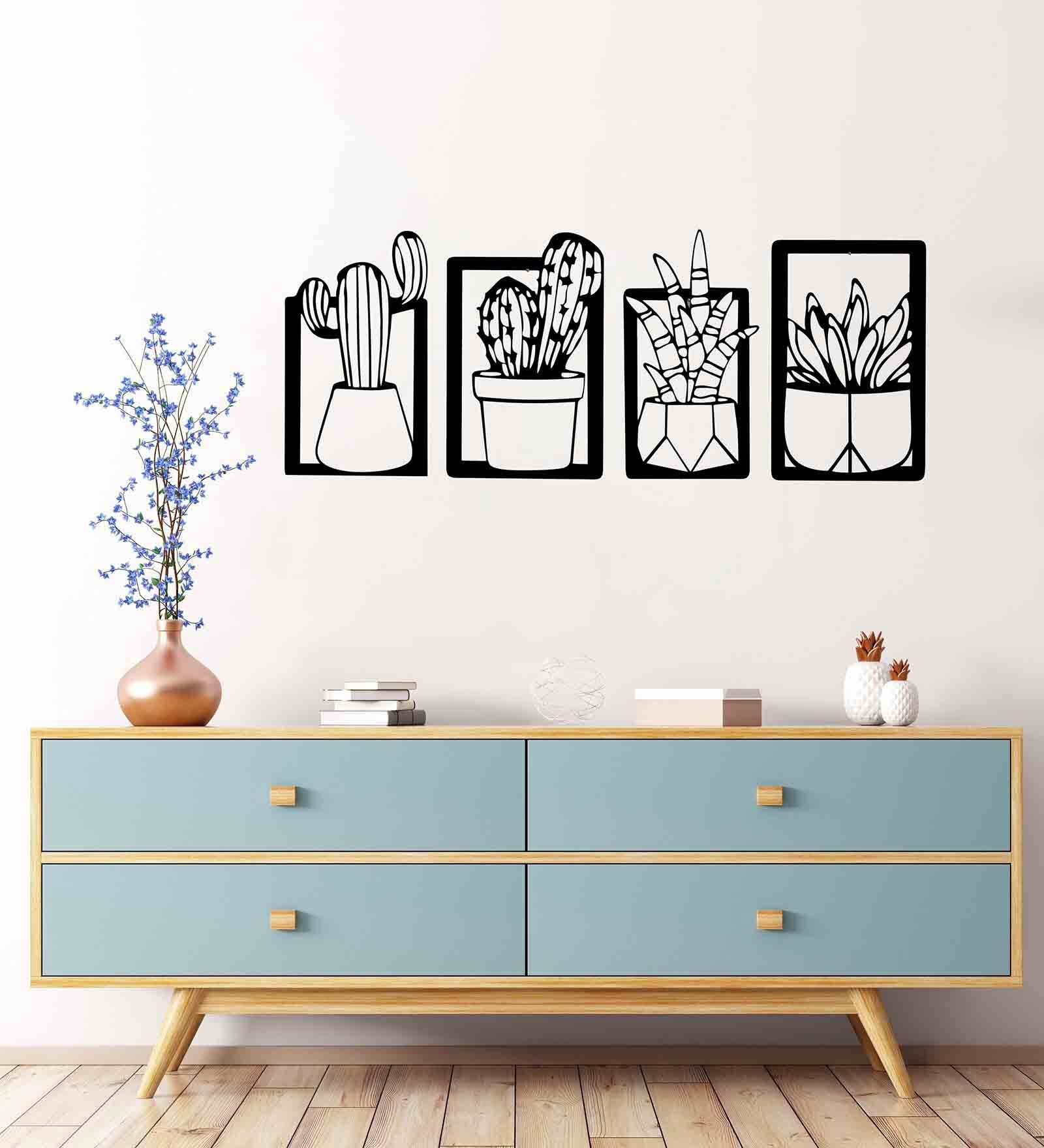 Buy Black MDF Wall Art (Set Of 4) By Craftter at 8% OFF by Craftter ...