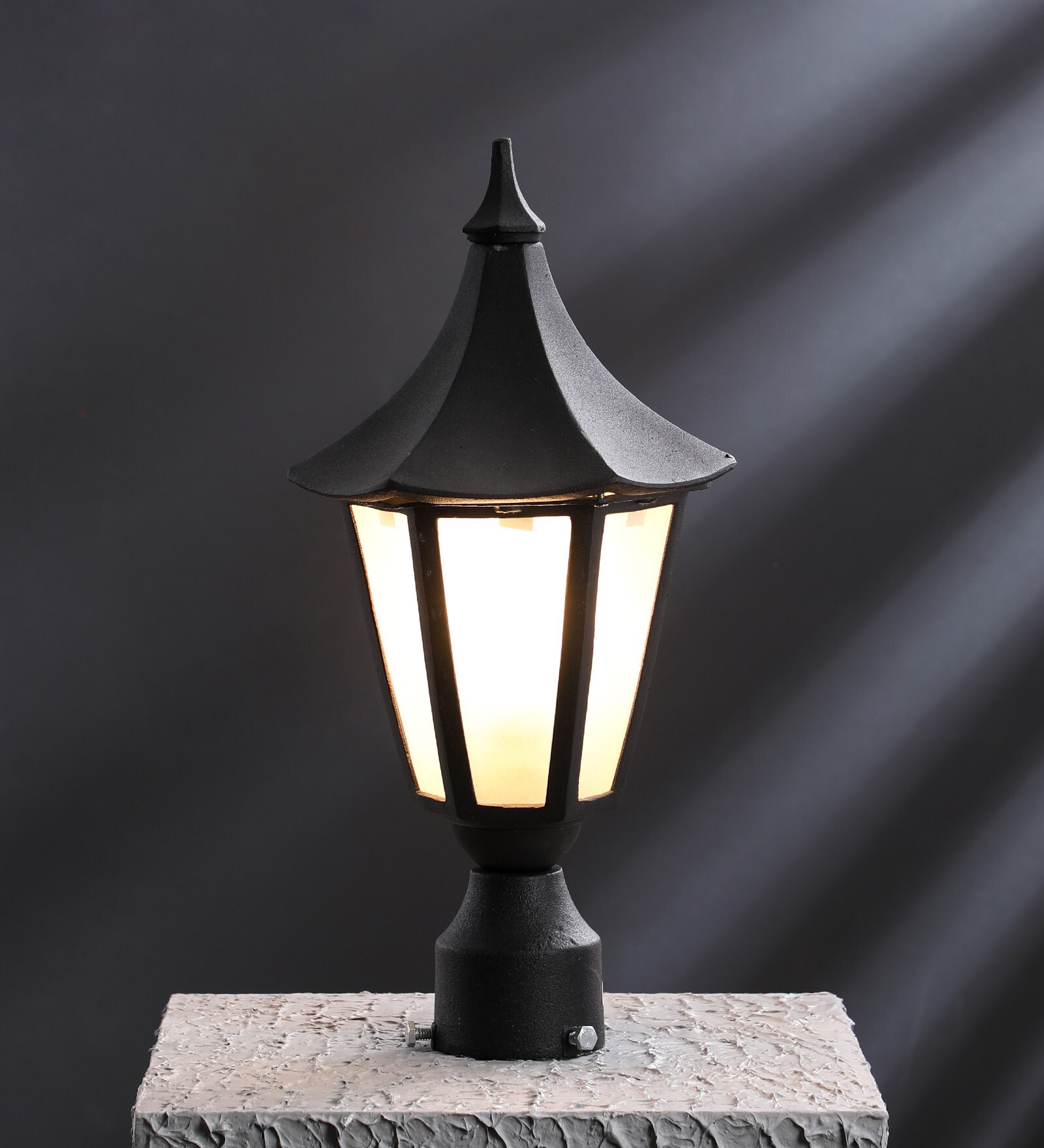 Buy Black Metal Gate Light by Superscape Outdoor Lighting at 35% OFF by ...