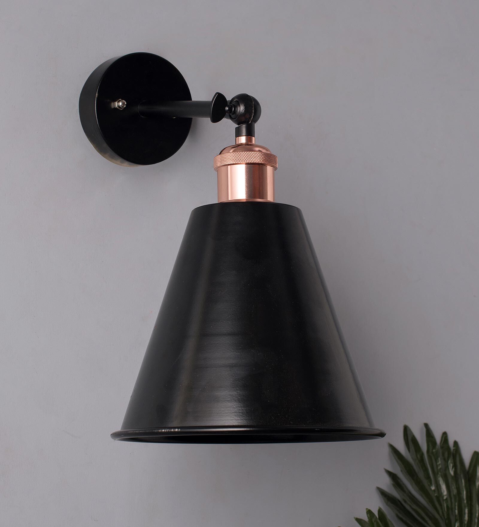 Buy Shizen Black Metal Wall Sconces by Homesake Online - Downlight ...