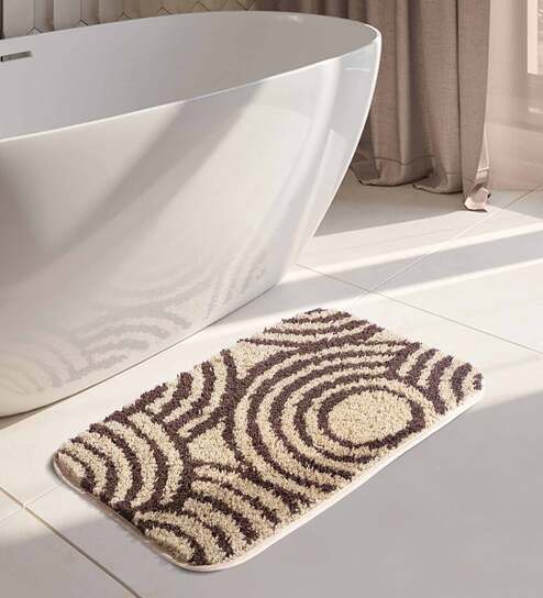 Geometric Bath Mat: Buy Geometric Bath Mats Online in India @Best ...