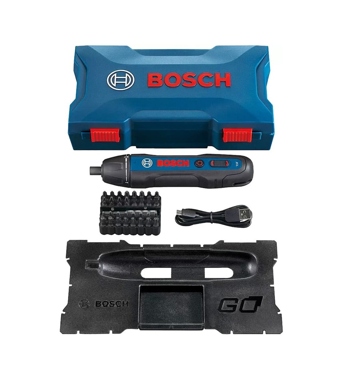 Buy Bosch Go 2.0 Kit 3.6V Lithium-ion Cordless Screwdriver Kit (33 Pcs ...