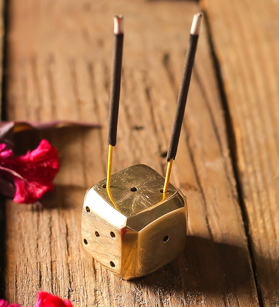 Buy Brass Pasa Designer Agarbatti Stand / Incense Holder By Arghyam at ...