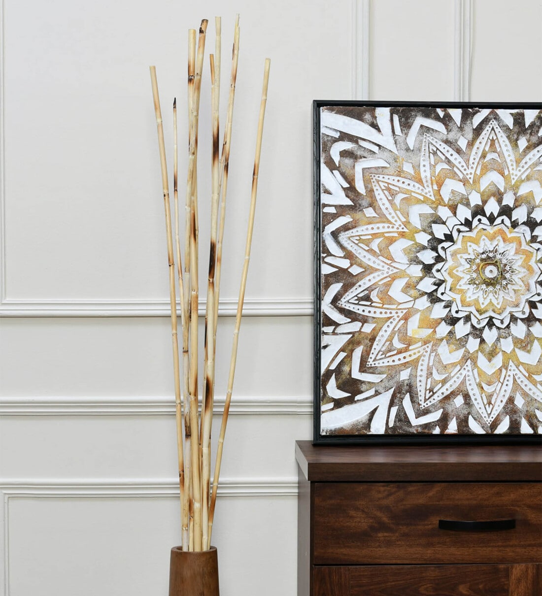 Buy Brown Bamboo Artificial Wicker Stick by @home at 30% OFF by @home ...