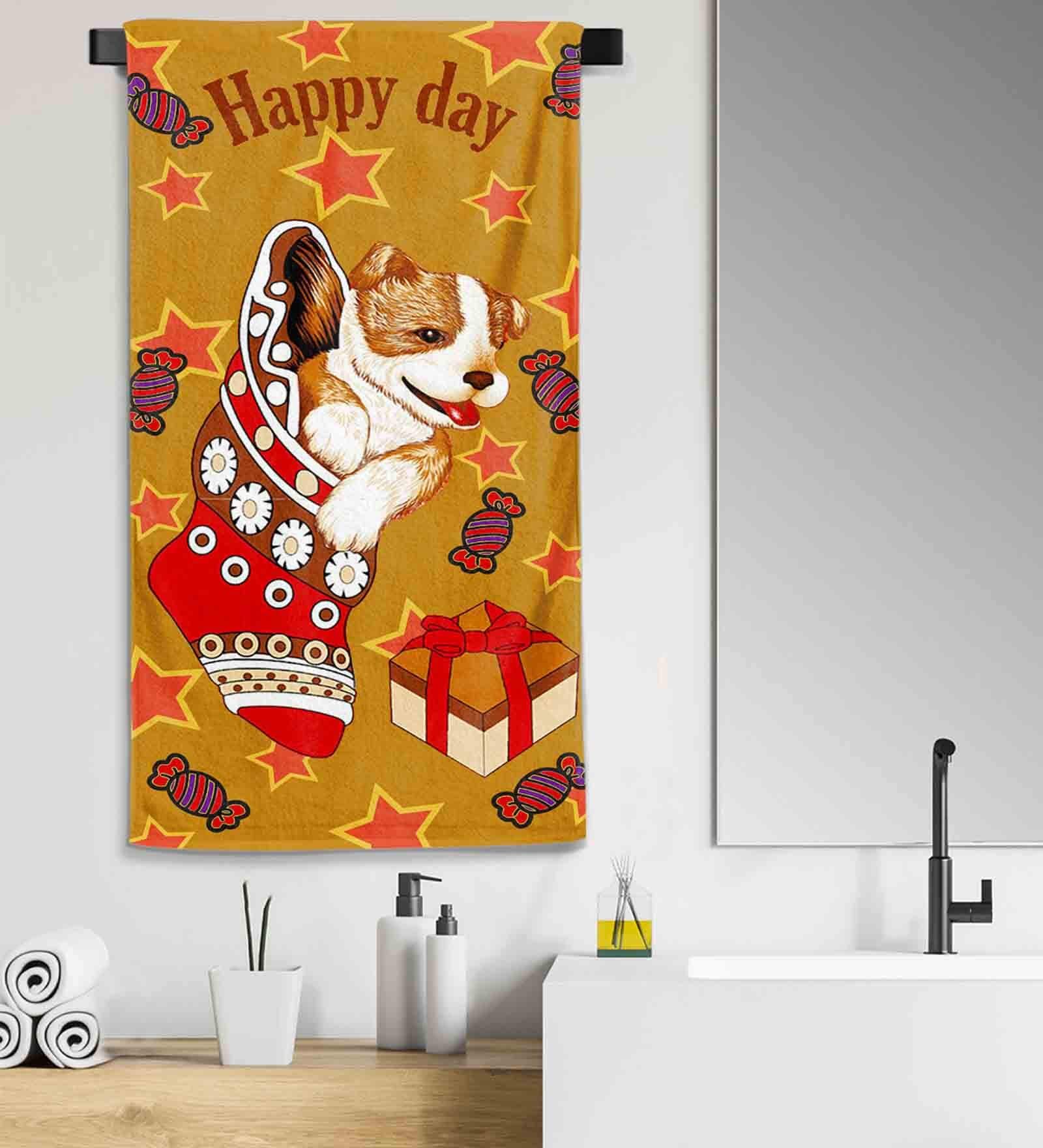 Buy Multicolor Cotton Solid 300 GSM Kids Bath Towel by Sassoon fab at ...