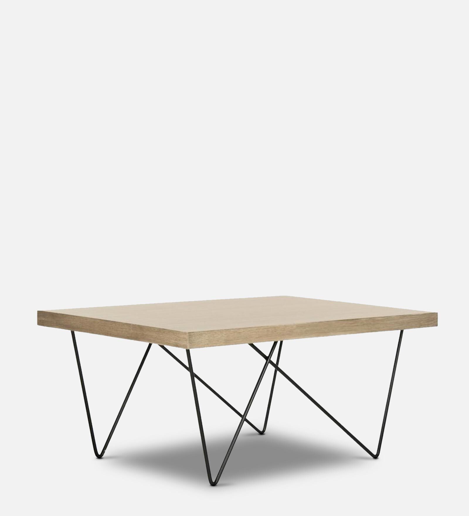Buy Cale Metal Coffee Table in Black Finish Online - Contemporary ...