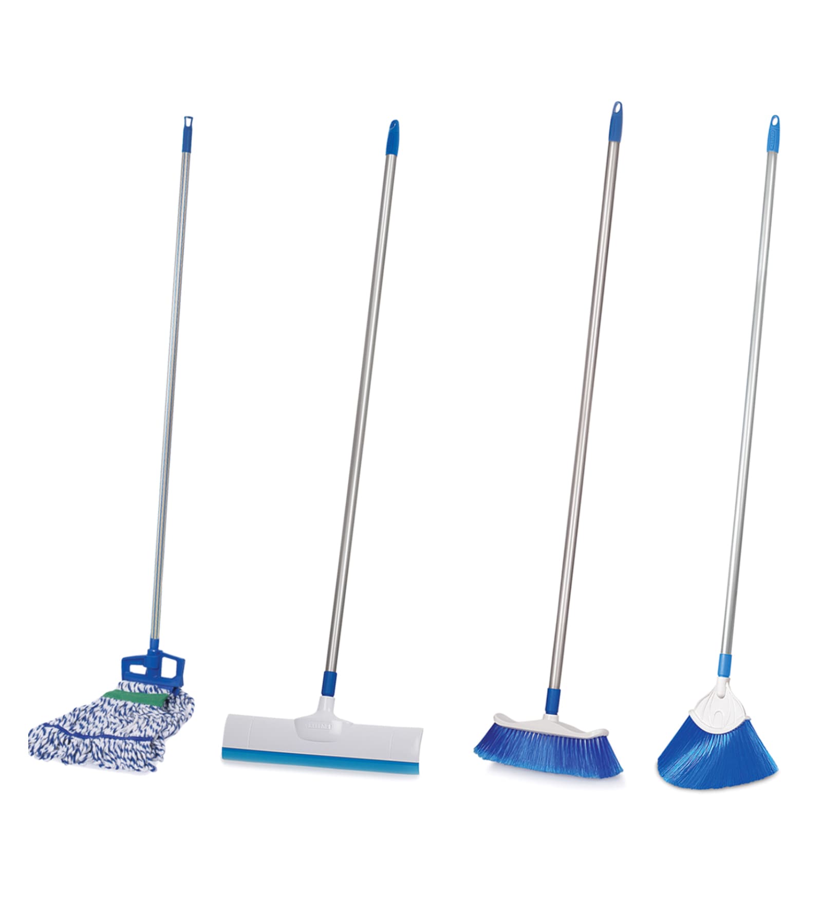 Buy Cello Kleeno Blue Home Cleaning Combo - Set of 4 Online - Fry Pans ...