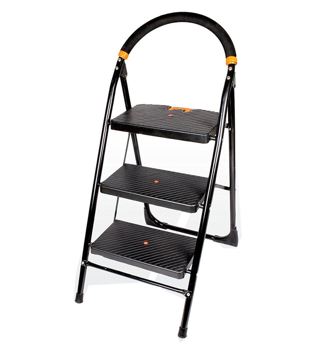 Buy 3 Steps 3.7 ft Mild Steel Step Ladder by Cipla Plast at 61% OFF by ...
