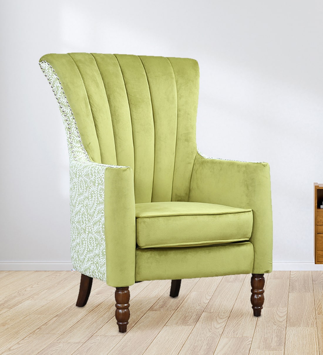 Buy Collin Accent Chair in Mint Green Colour at 78% OFF by HomeTown ...