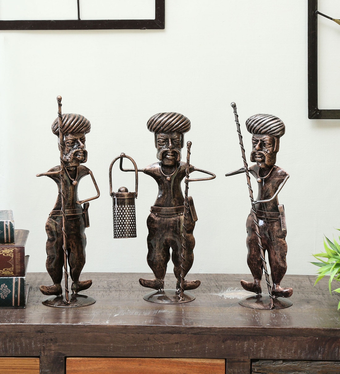 Buy Copper Metal Musical Showpiece - Set of 3 at 44% OFF by Craft Tree ...