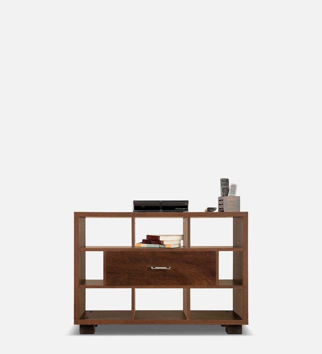 Buy Dexter TV Console in Brown Matte Finish Online - Modern TV Consoles ...