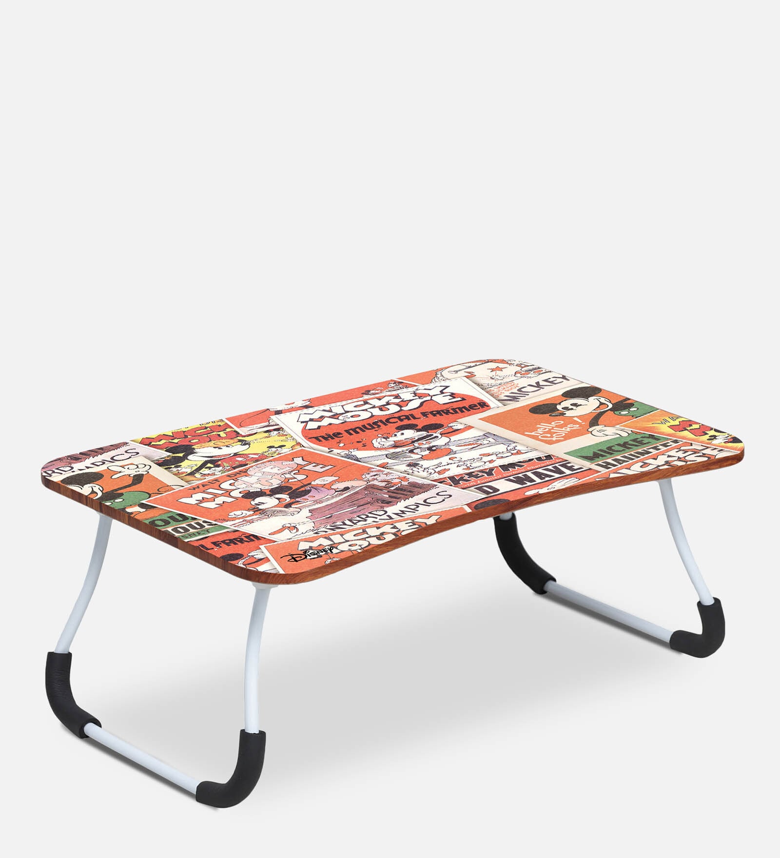 Buy Disney Mickey Mouse Foldable Laptop Table In MultiColour Online ...