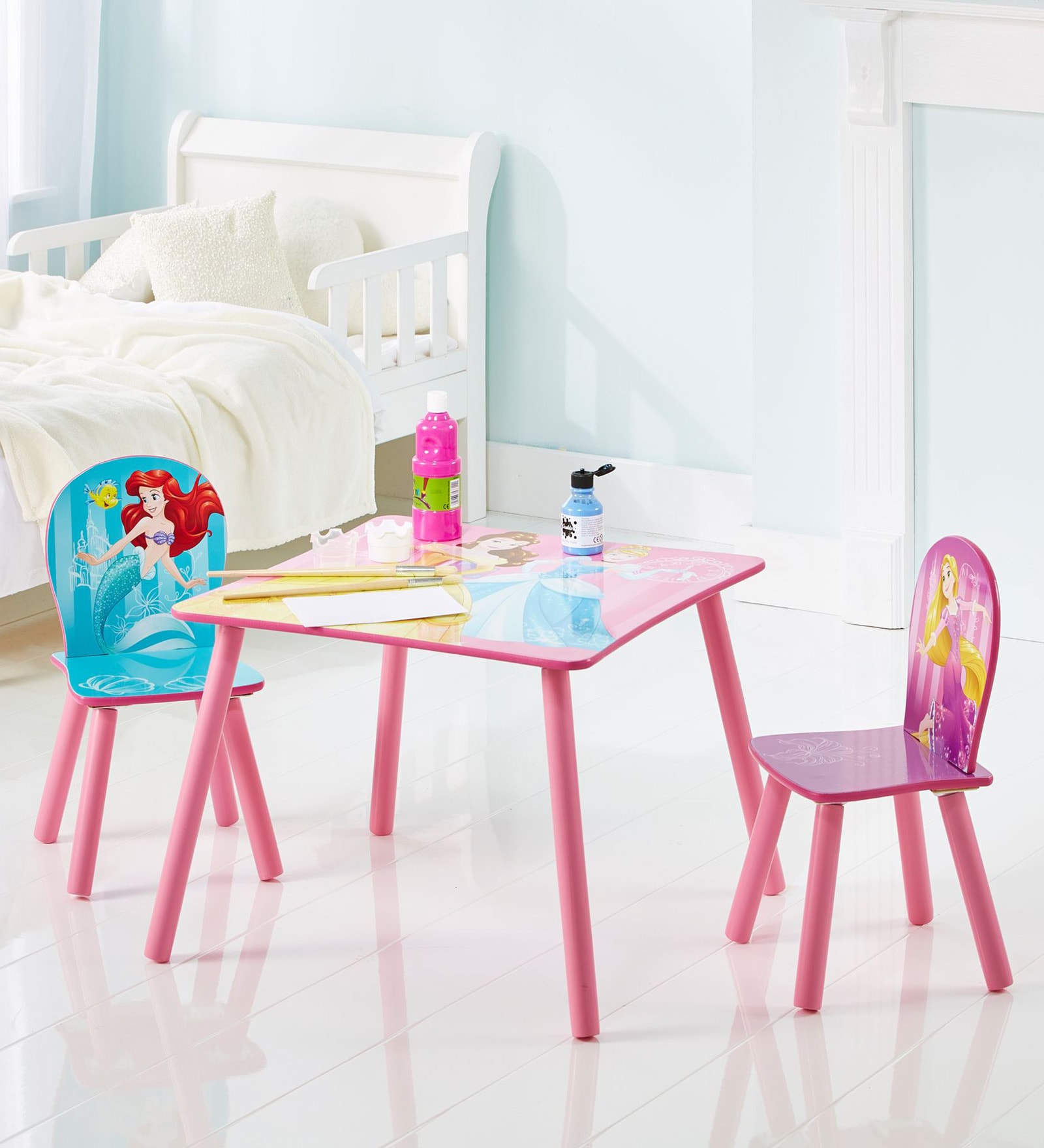 Buy Disney Princess Table & Chairs Set in Pink at 14% OFF by Cot ...