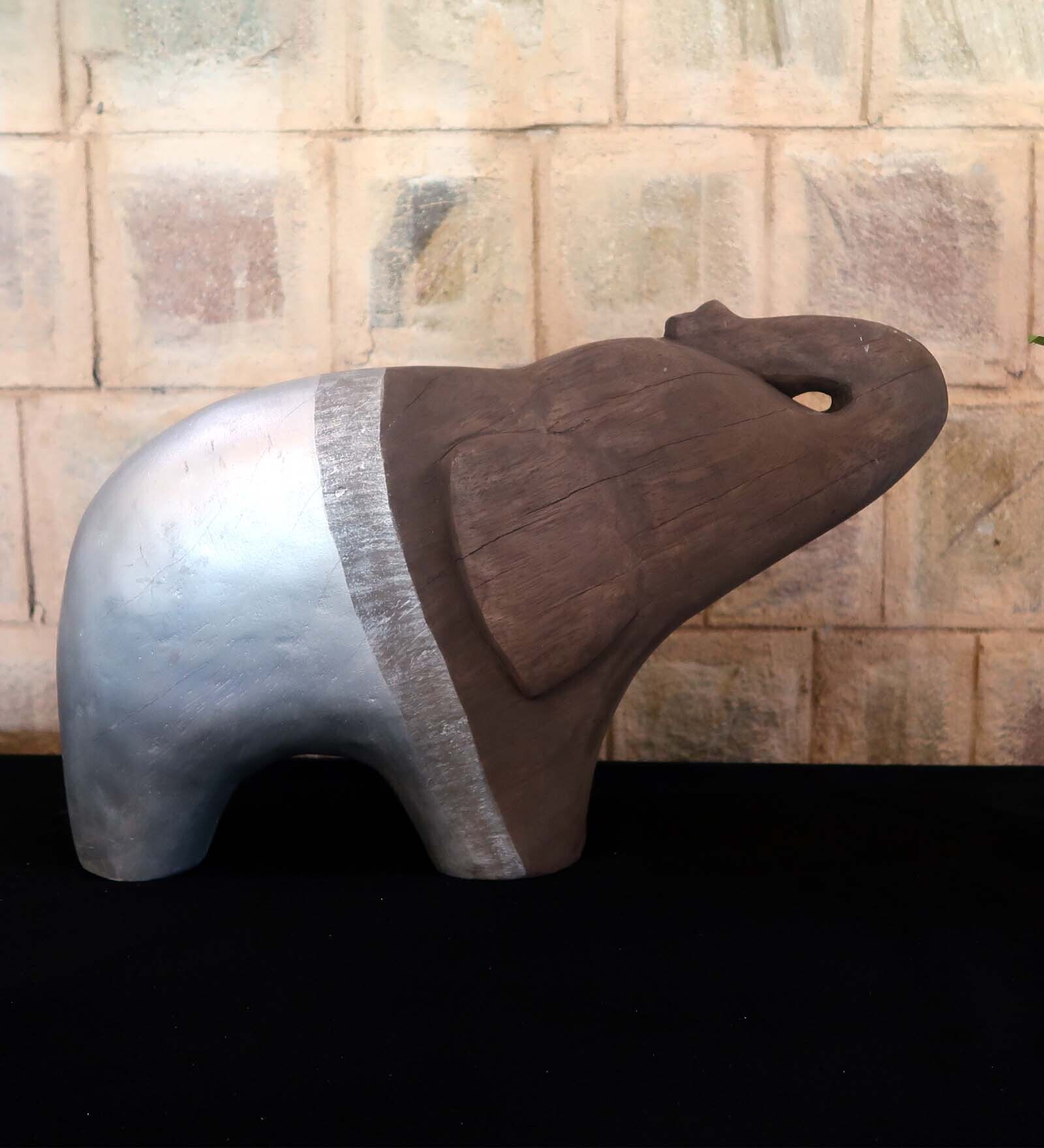 Buy Elephant Mango Wood Figurine at 12% OFF by Forms | Pepperfry