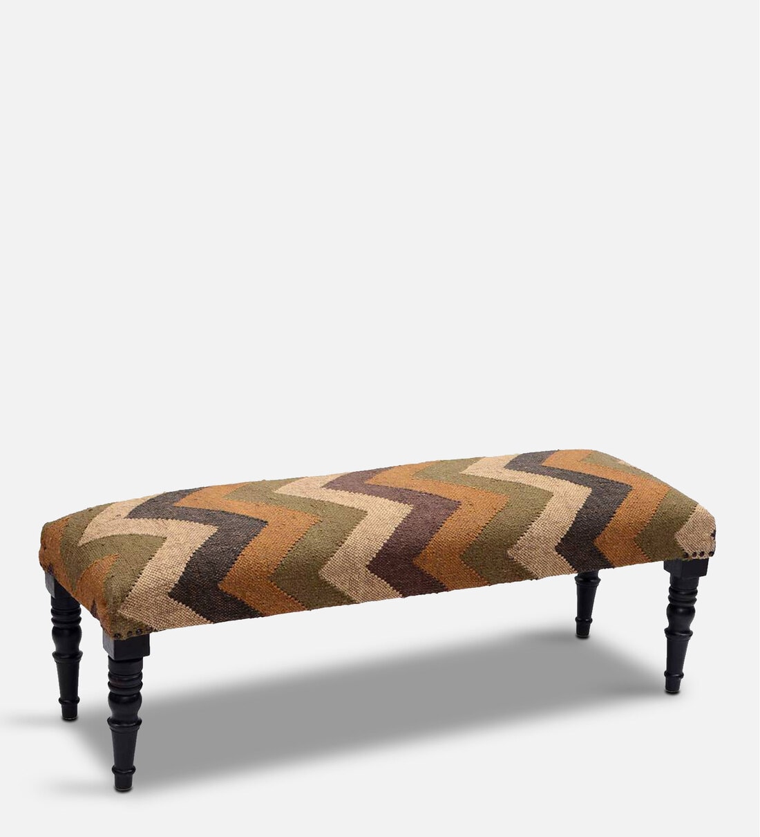Buy Ethnic Kilim Bench in Multi Colour at 13% OFF by Natural Furnish ...