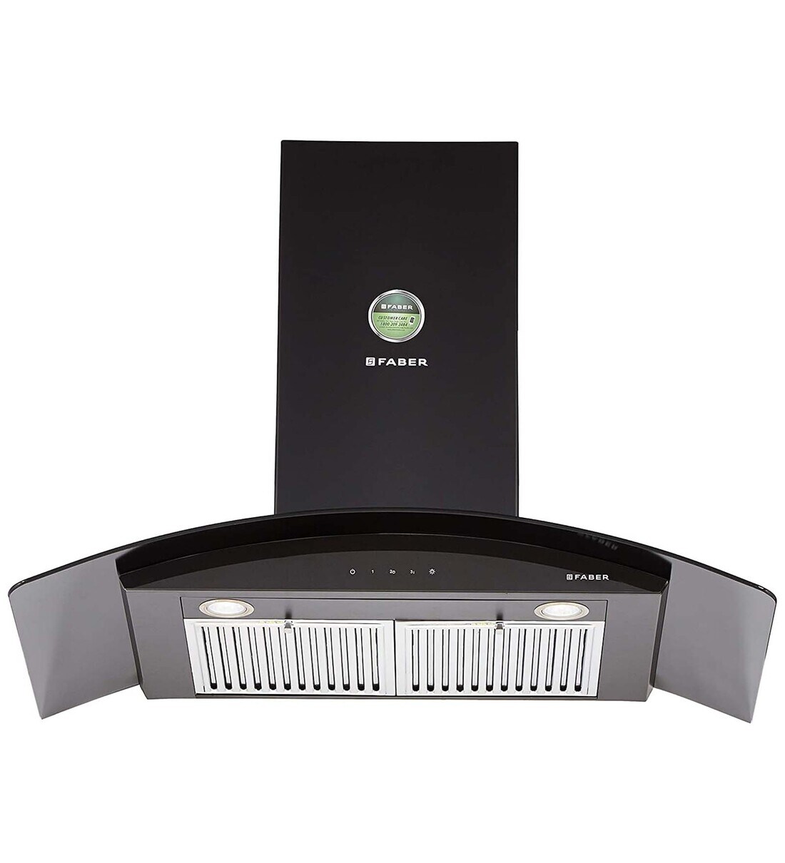 Buy FABER 90cm 1095 m3/hr Angular Kitchen Hood (FEEL PLUS 3D T2S2 BK TC LTW 90) at 40% OFF by ...