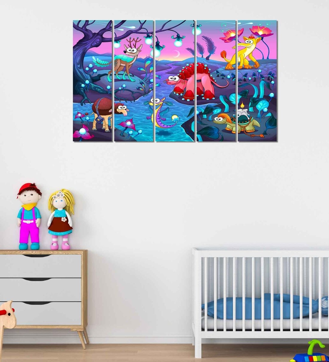 Buy Fantasy World Kids Wall Panels by Wens at 61% OFF by Wens | Pepperfry