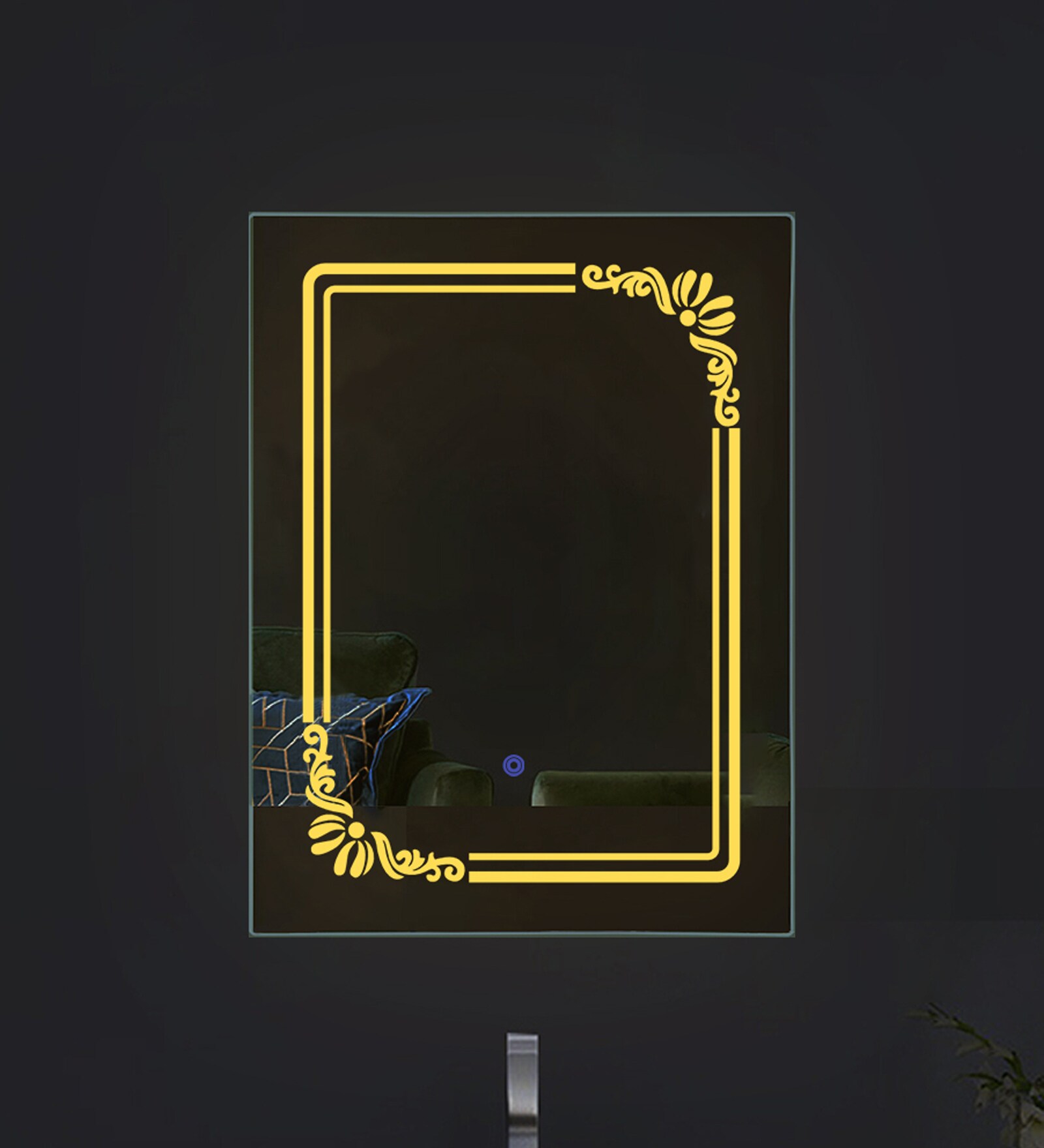 Buy Flora Edge Glow Rectangular Led Wall Mirror at 15% OFF by Flair ...