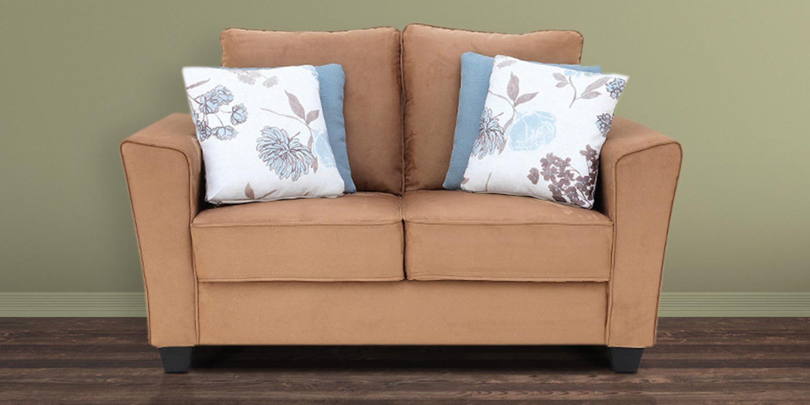 Buy Florence Two Seater Sofa in Sandy Colour by Furnitech Online - 2 ...