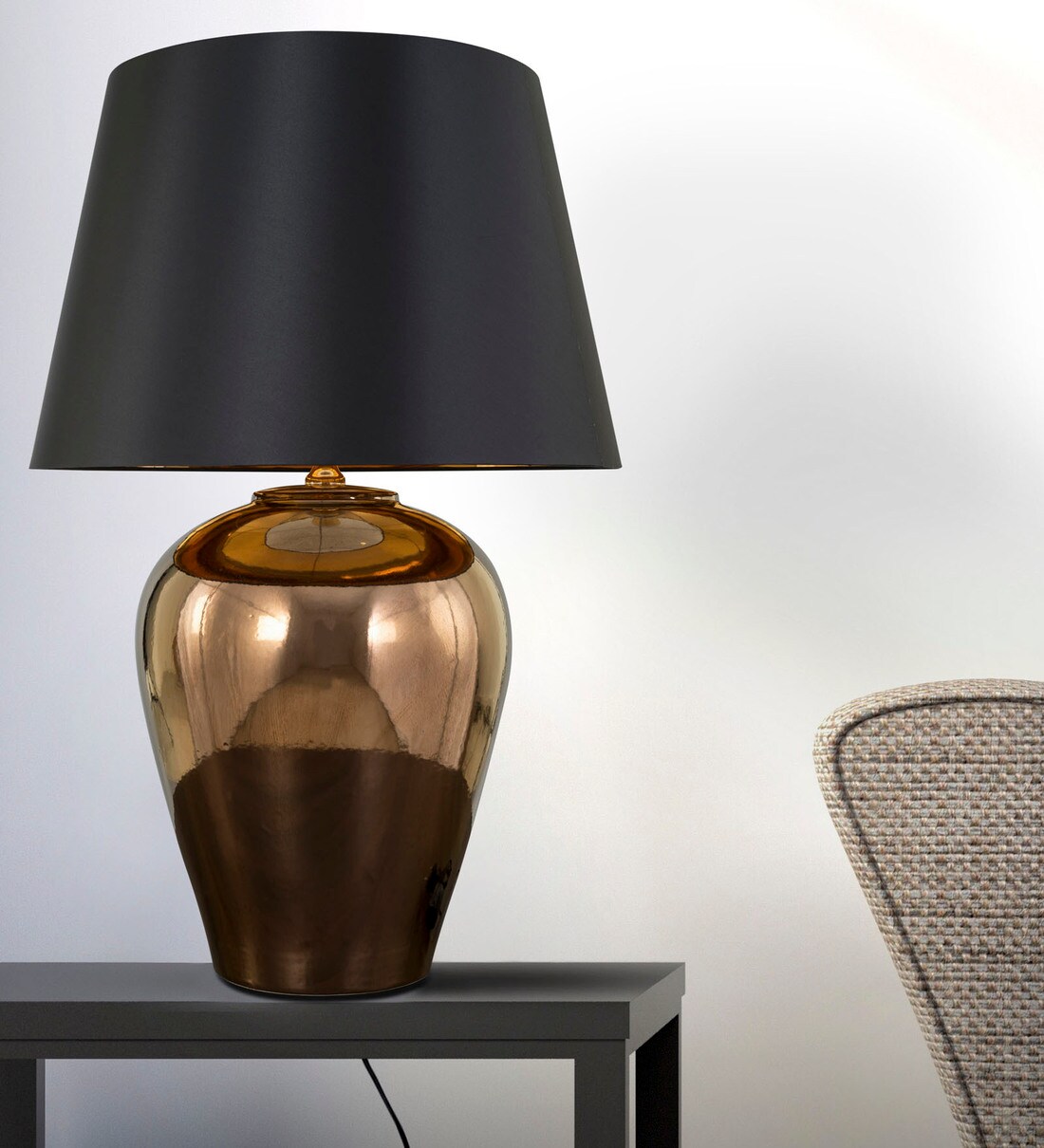 Buy Gold Metal Megawatt Table Lamp by The White Teak Company Online ...