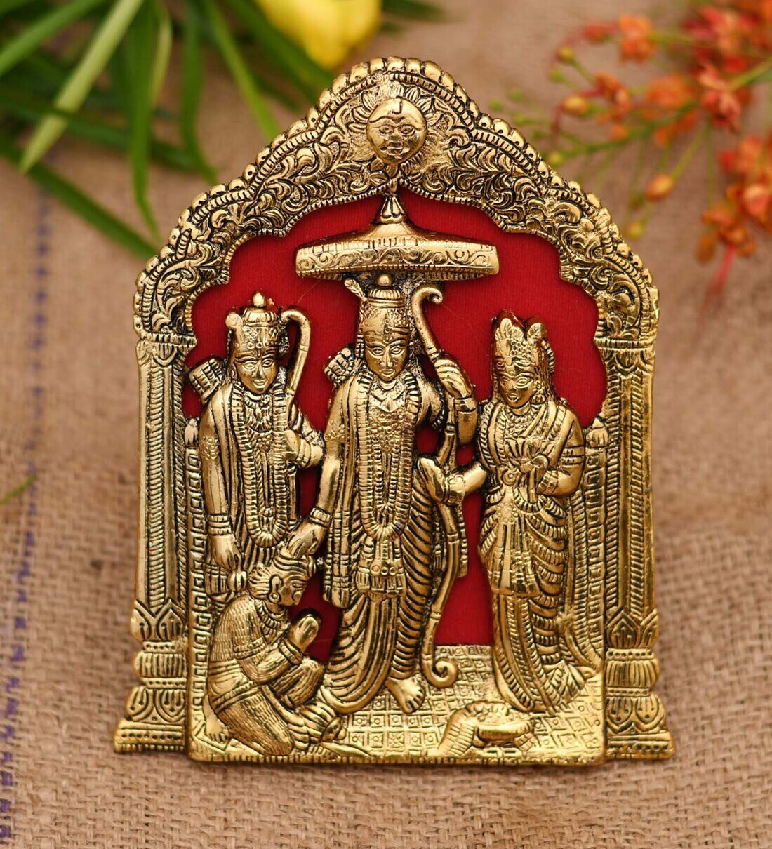 Buy Golden Metal 8.5 Inches Ram Darbar Hanging at 35% OFF by ...
