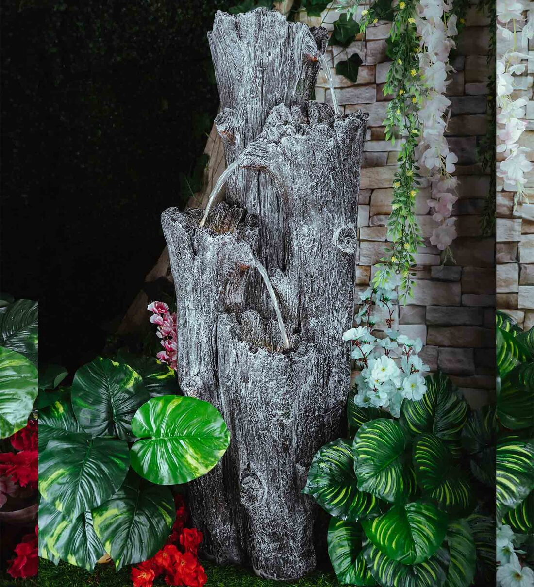 Buy Grey Tree Crafted Cascade Water Fountain Online - Indoor Fountains ...