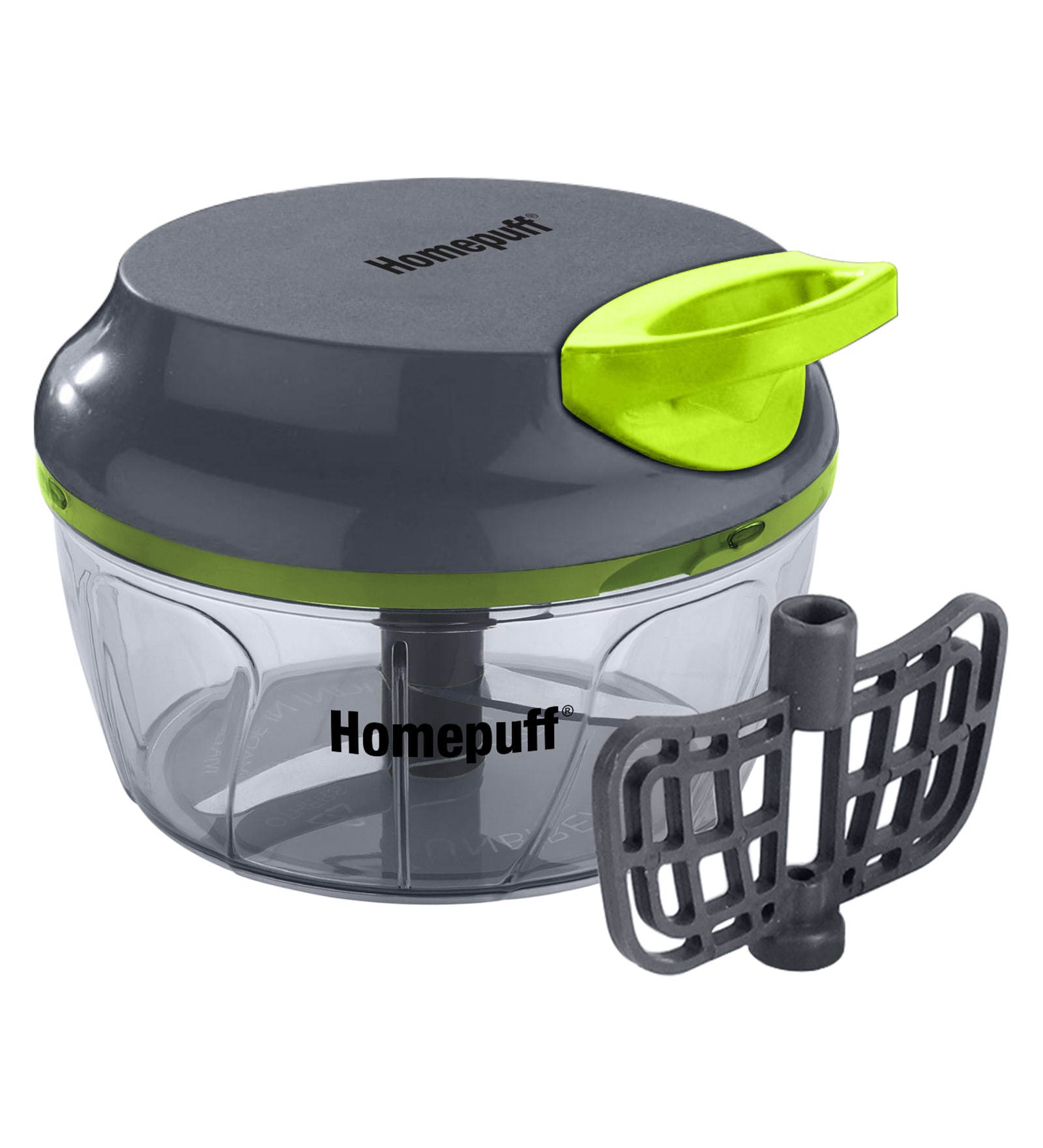 Buy Green Silicon & Metal Multipurpose Chopper by Homepuff Online ...