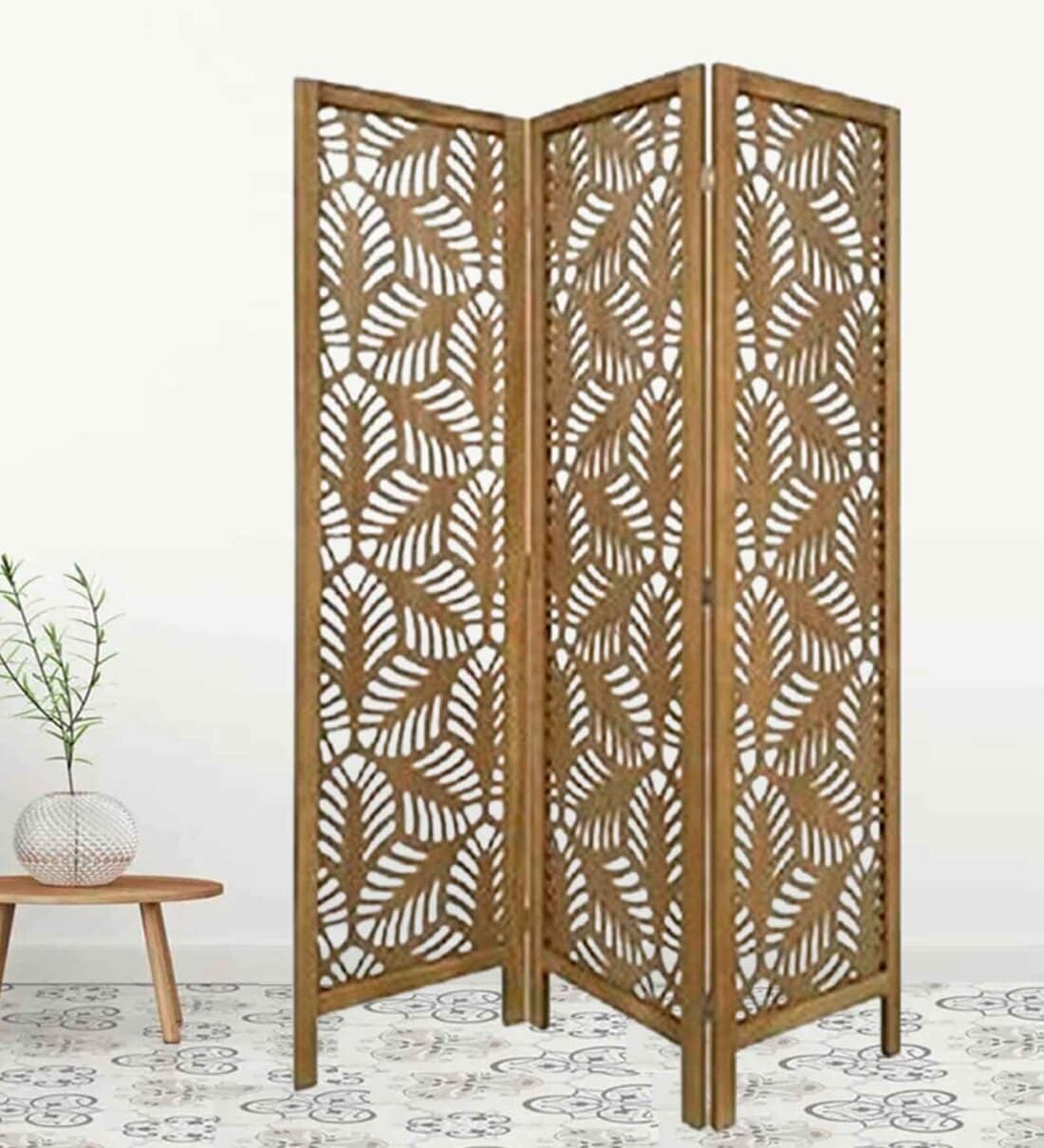Buy Handcarved Mdf Blyton Room Divider Seprator at 19% OFF by Shilpi ...