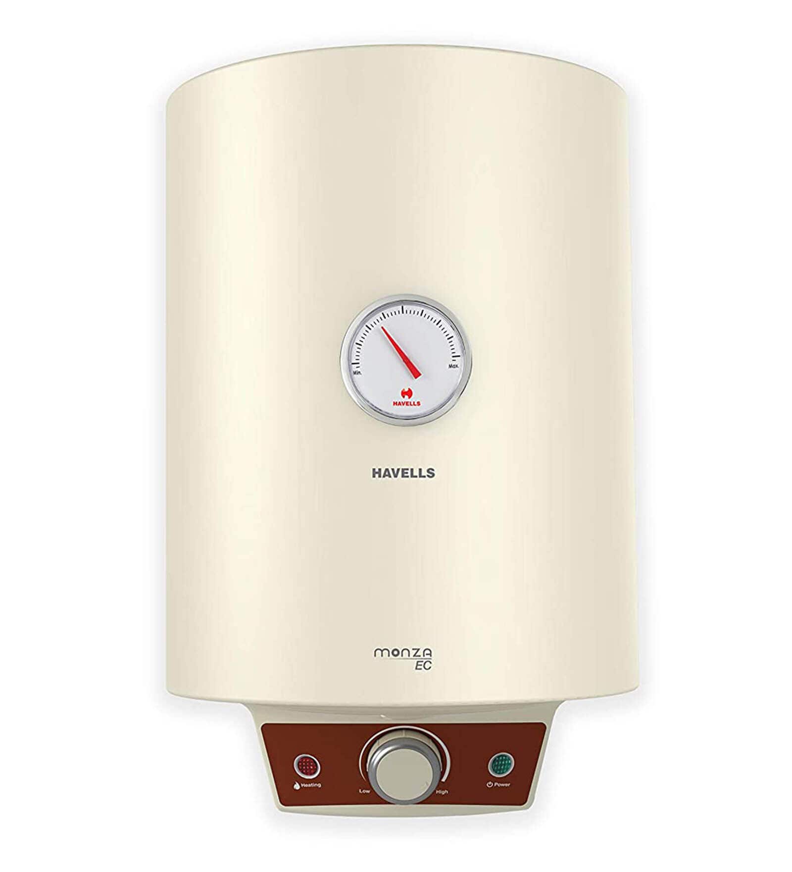 Buy Havells Monza EC 25L 5 Star With Flexi Pipe Vertical Storage Water ...