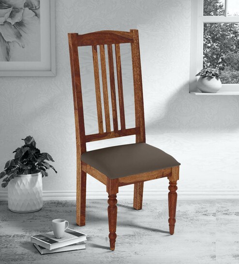 Buy Harleston Solid Wood Dining Chair In Honey Oak Finish Online ...