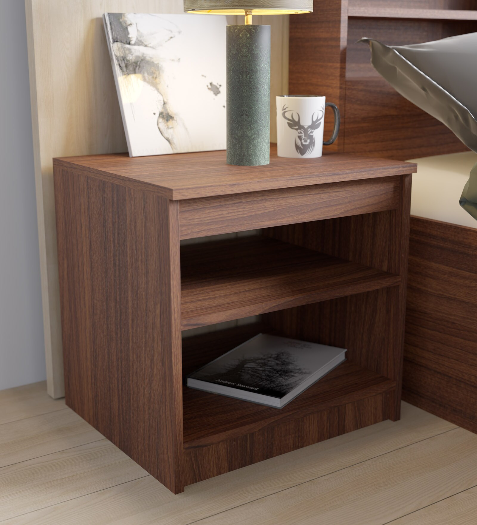 Buy Holland Bedside Table in Leon Teak Finish at 34% OFF by Neudot ...