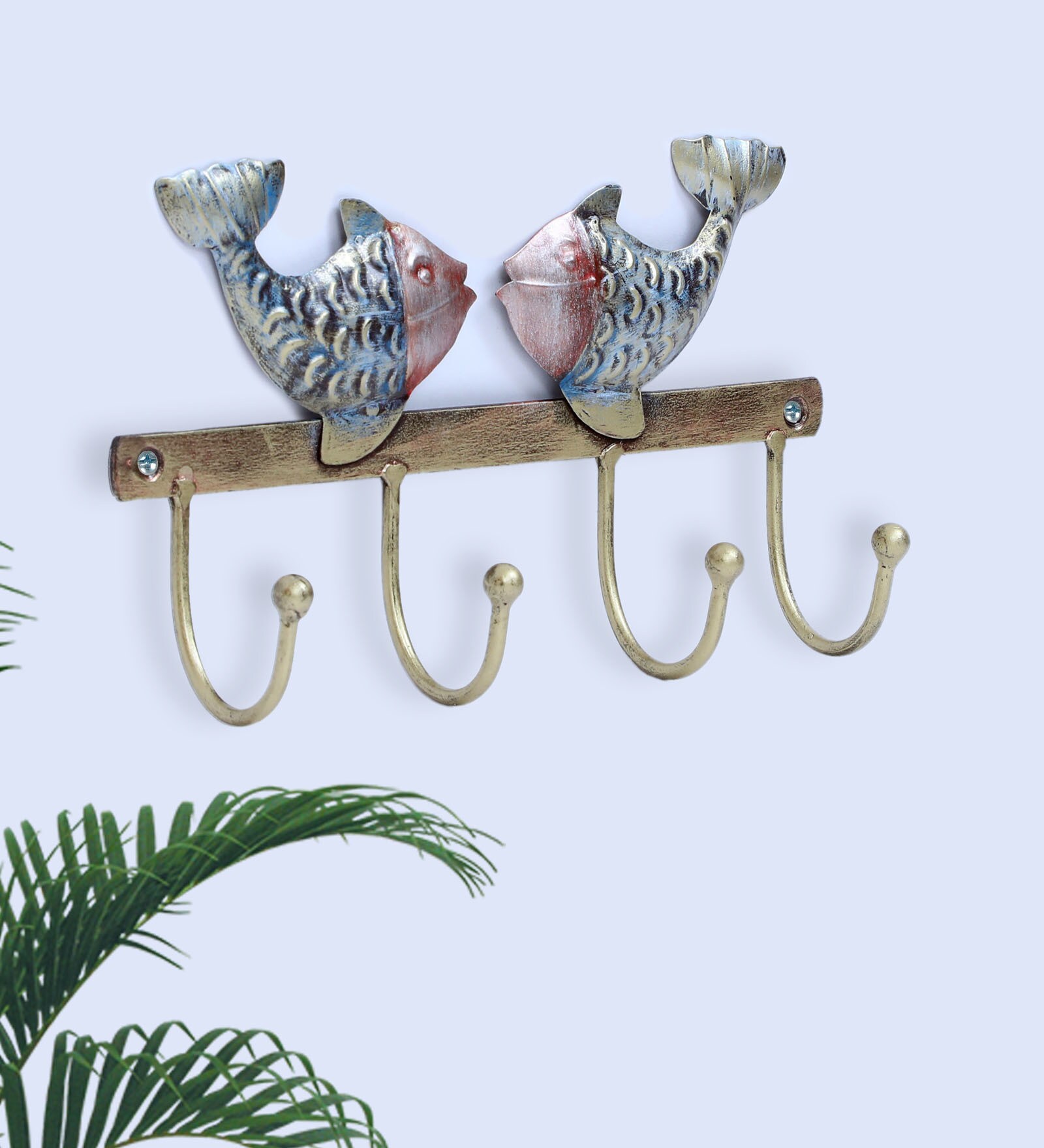 Buy Iron Eliza Fish Wall Hook By Vedas at 47% OFF by Vedas | Pepperfry