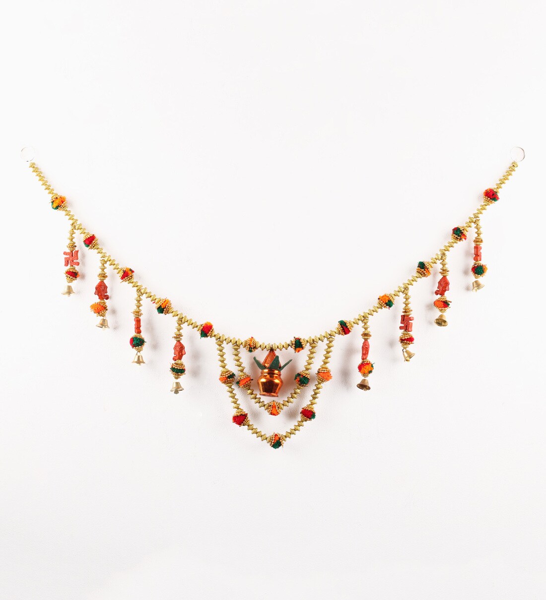 Buy Multicolour Metal Kalash Toran Door Hanging at 32% OFF by Itiha ...