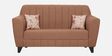 Buy Java Fabric 2 Seater Sofa In Brown Colour Online - Contemporary 2 ...